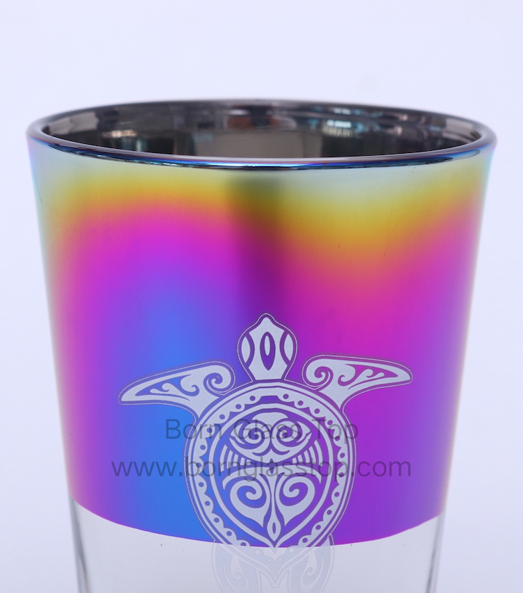 Modern E-Isolation Turtle Cola Pint Glass Types | Full Series - Born glass
